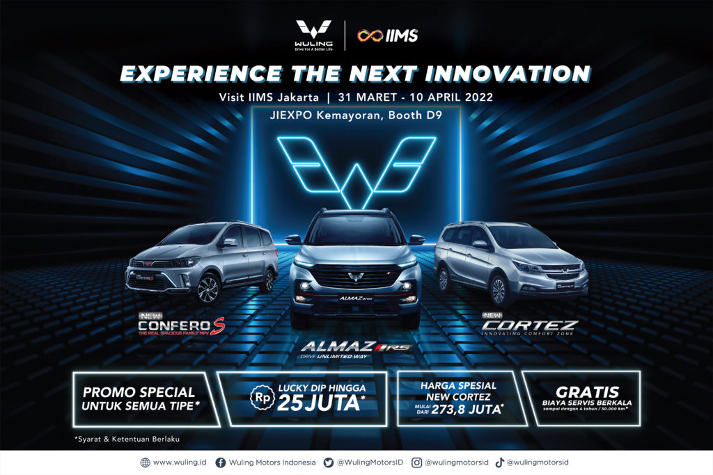 Wuling Meriahkan IIMS 2022 Dengan Ragam Penawaran dan Promo Spesial ...