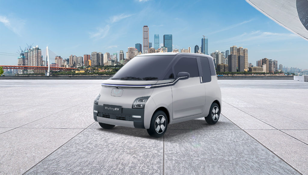 Tampilan Perdana Wuling EV, Mobil Listrik Mini yang Ikonik | Wuling